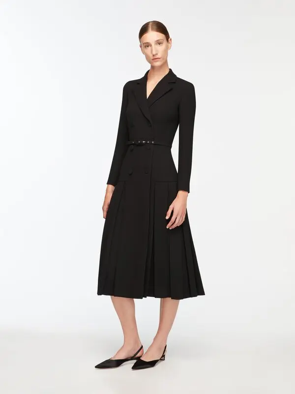 EMILIA WICKSTEAD Chaney Dress In Double Crepe