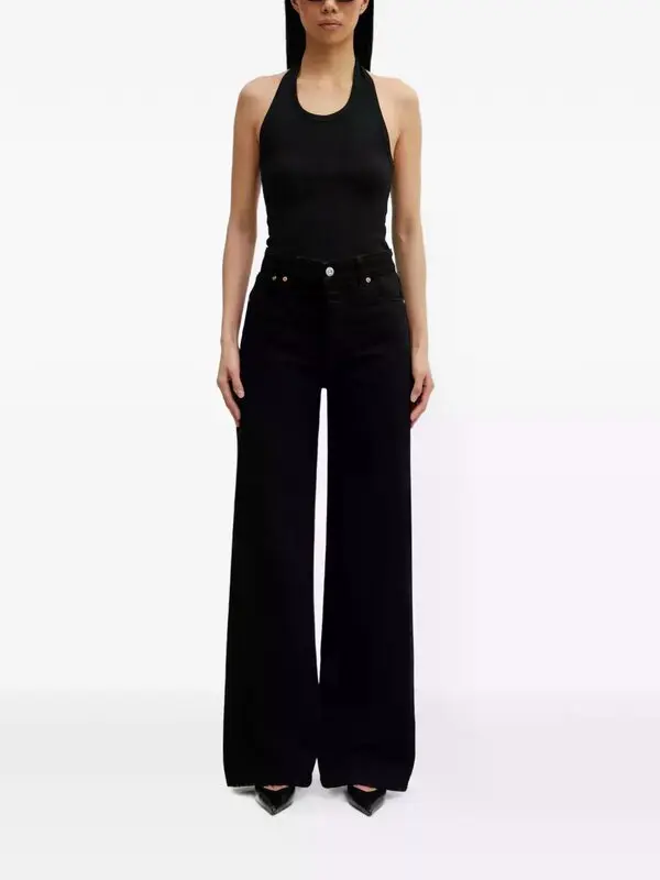 Vetements Halterneck Sleeveless Top - Black