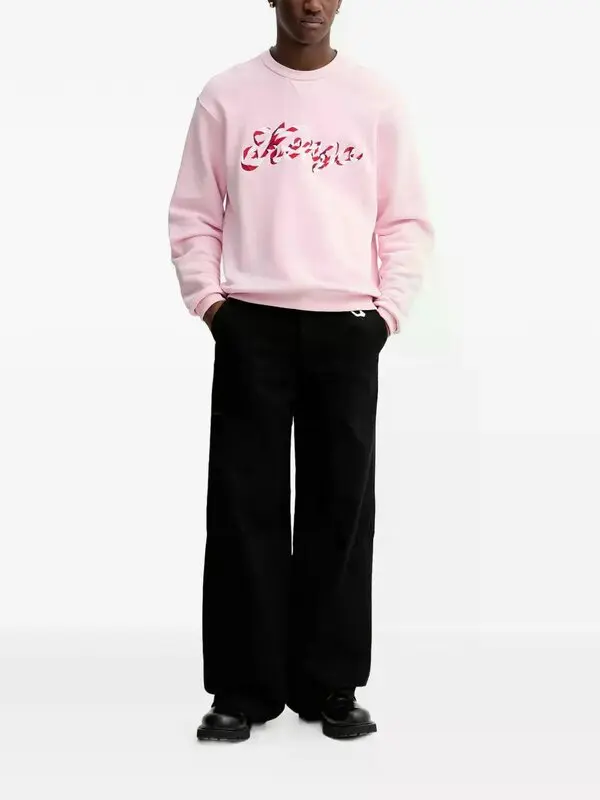 Kenzo Embroidered Crew Neck Sweatshirt