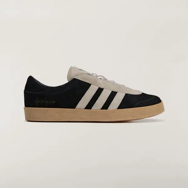 Adidas Y-3 Gazelle Sneakers - Black / Black / Light Brown