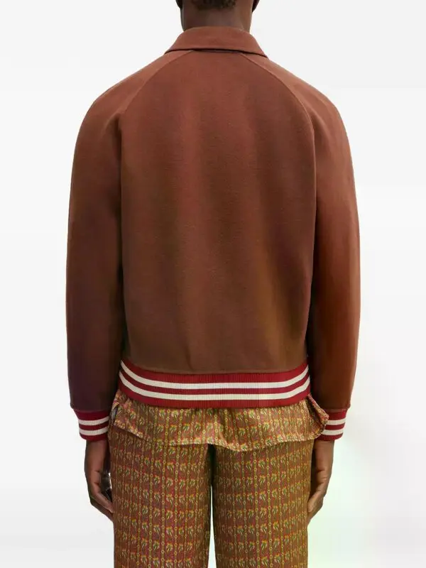 Drole De Monsieur Logo-embroidered Bomber Jacket
