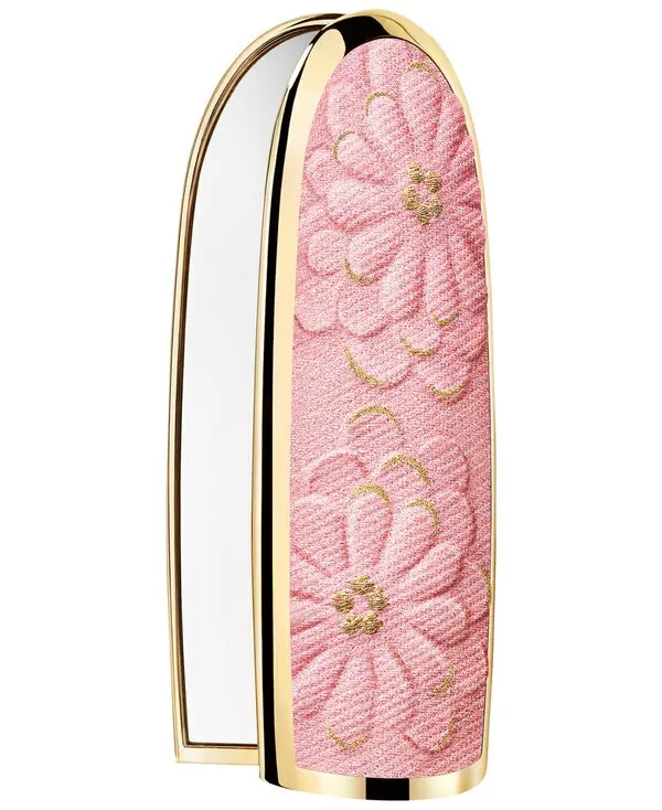 GUERLAIN Limited Edition Blooming Denim Rouge G Customizable Lipstick Case - Cherry Blossom