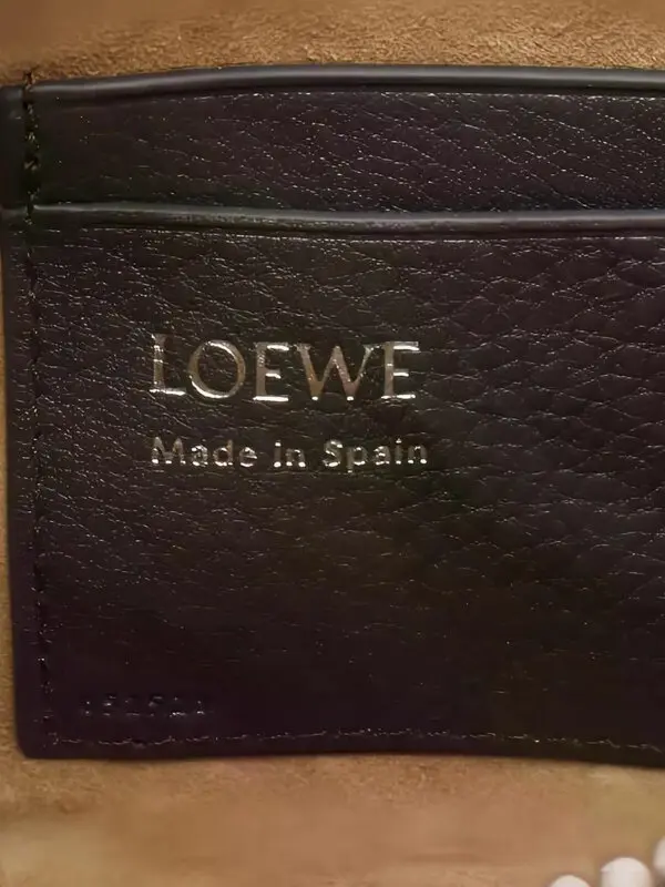 Loewe Pebble Leather Messenger Bag