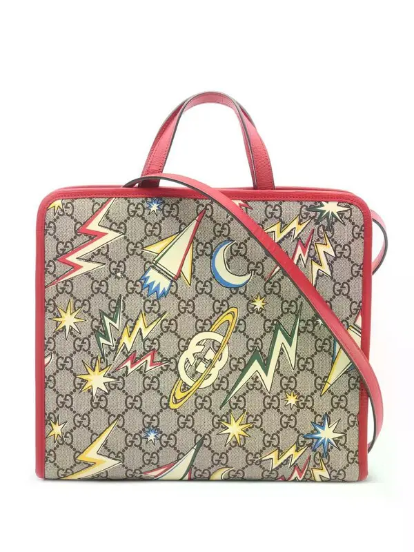 Gucci Space Print Tote Bag