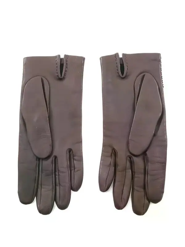 Hermès 2000s Leather Gloves