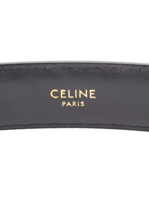 Celine 2020s Triomphe Leather Belt