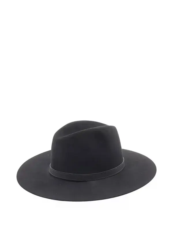 Hermès 2000s Rabbit Felt Trim Hat