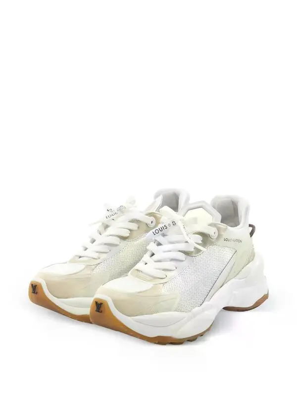 LOUIS VUITTON 2022 Run 55 Sneakers - White
