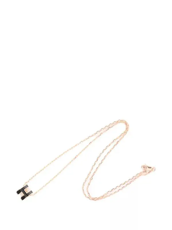 Hermès Mini Pop H Necklace - Pink