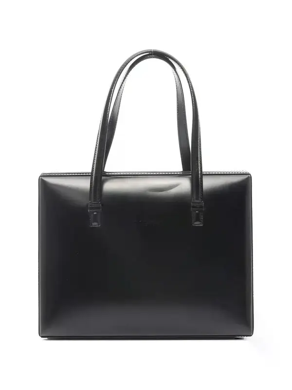 Loewe 2010s Embossed Logo Tote Bag