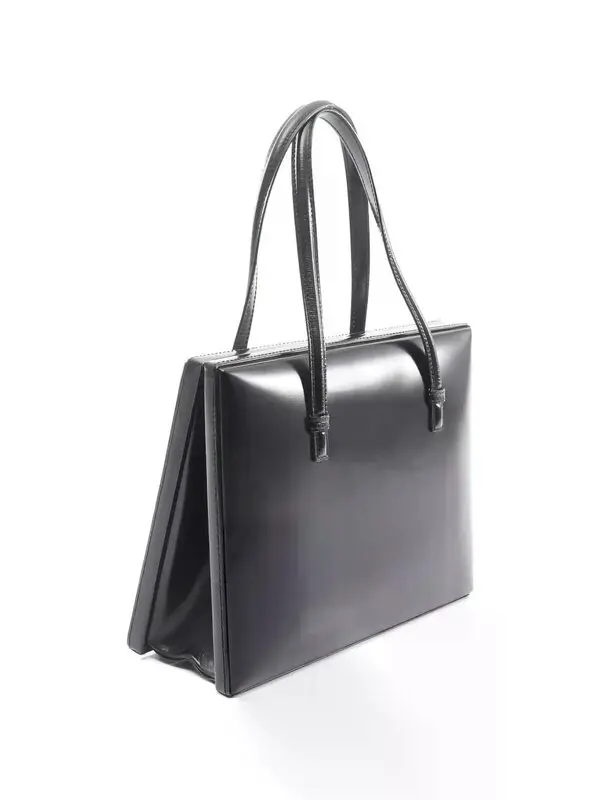 Loewe 2010s Embossed Logo Tote Bag