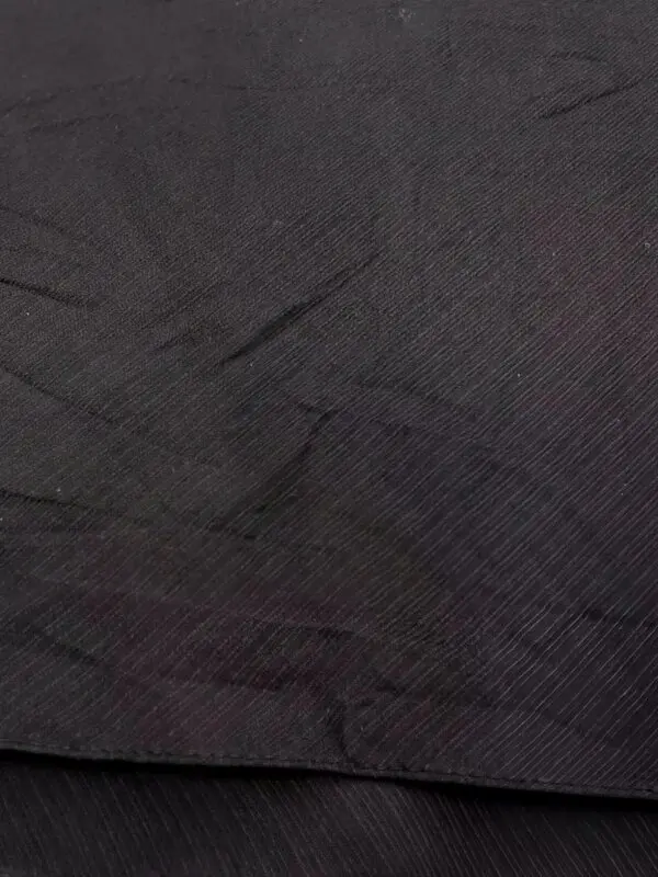 Hermès 2000s Lavallière V-neck Mini Dress