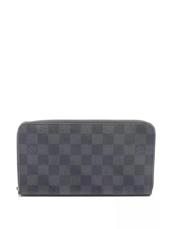 LOUIS VUITTON 2012 Damier Zip Wallet - Grey