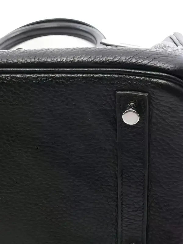Hermès 2015 30 Birkin Togo Tote Bag - Black