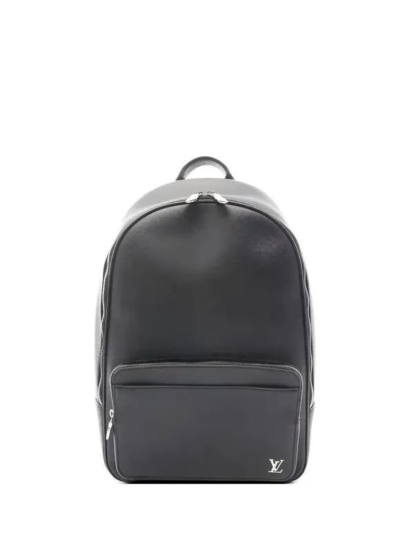 LOUIS VUITTON 2019 Leather Alex Backpack - Black