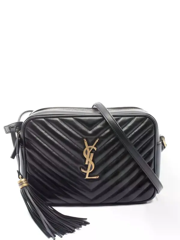 Saint Laurent 2010s Lou Camera Bag - Black