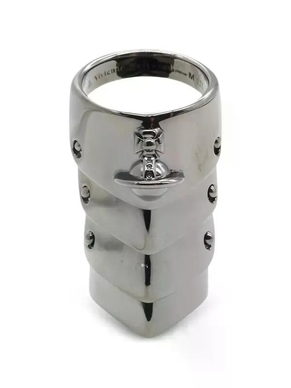 VIVIENNE WESTWOOD 2020s Armor Ring - Silver