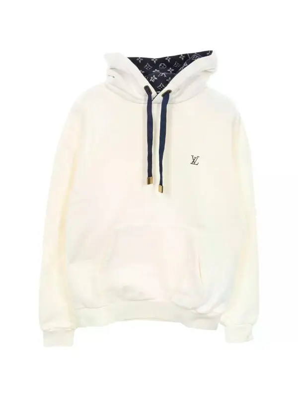 LOUIS VUITTON Monogrammed Hoodie - Neutrals
