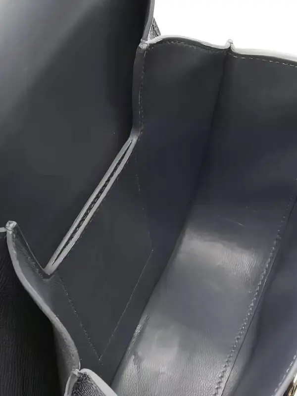 Hermès 2024 Mini Della Cavalleria Leather Shoulder Bag - Grey
