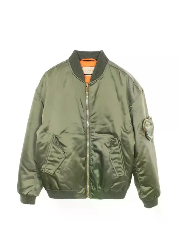 Gucci 2010s Heart-pocket Bomber Jacket