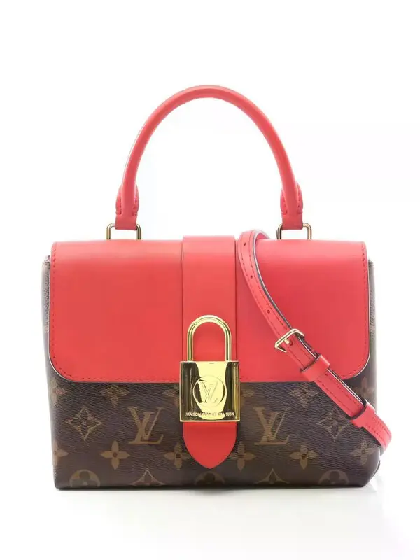 LOUIS VUITTON 2018 Locky Bb Monogram Tote Bag - Brown