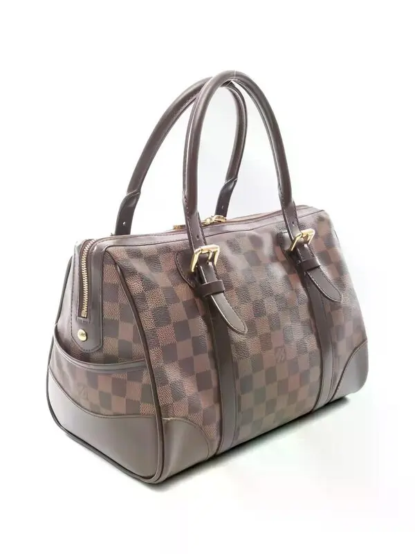 LOUIS VUITTON 2009 Berkeley Damier Ebene Tote Bag