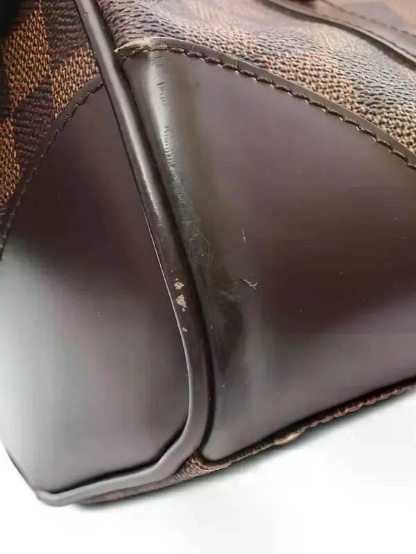 LOUIS VUITTON 2009 Berkeley Damier Ebene Tote Bag