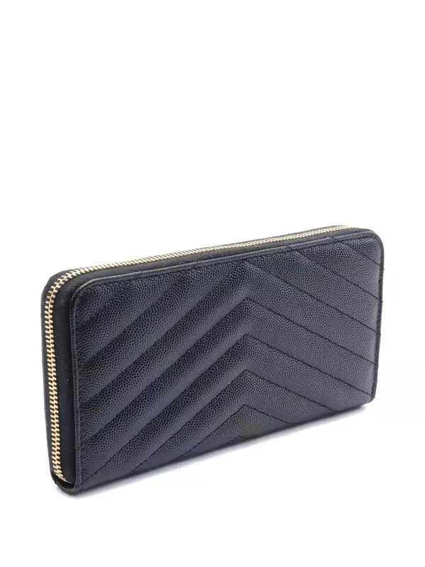 Saint Laurent 2020s Monogram Zip-around Wallet