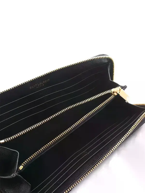 Saint Laurent 2020s Monogram Zip-around Wallet
