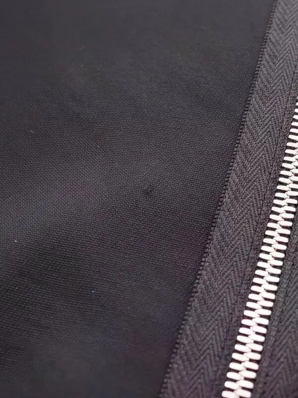Gucci 10s Front-zip Short-sleeves Dress