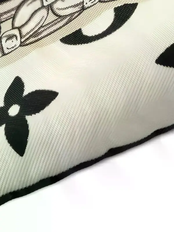 LOUIS VUITTON 2021 Monogram Silk Scarf