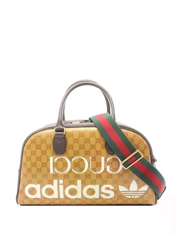 Gucci X Adidas Medium Duffel Bag - Yellow