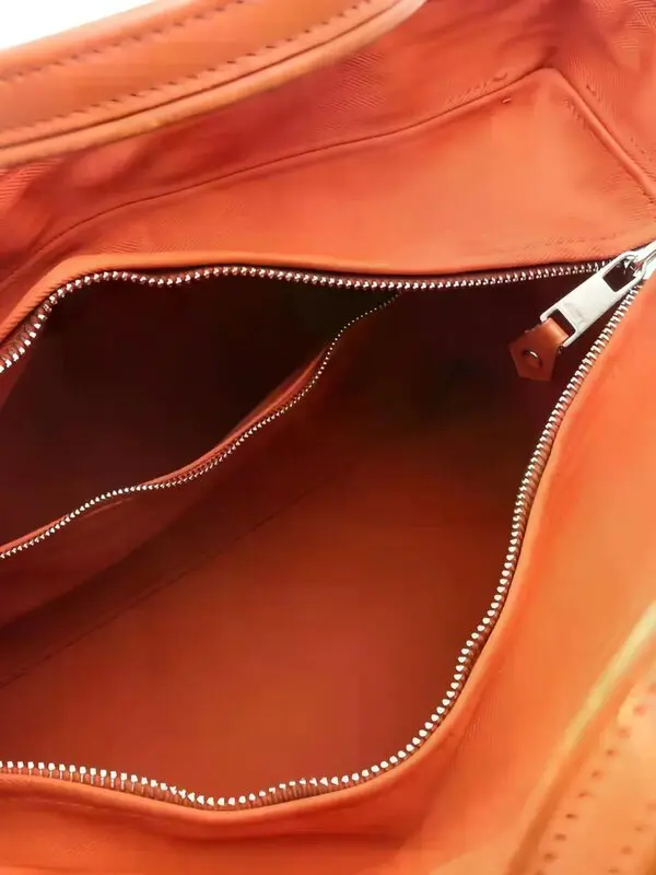 Hermès Acapulco Pm Potiron Chevron Tote - Orange