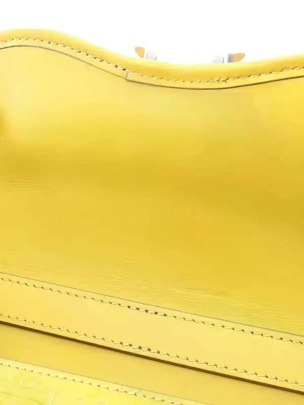 Dior 10s Mini Gallop Oblique Shoulder Bag - Yellow