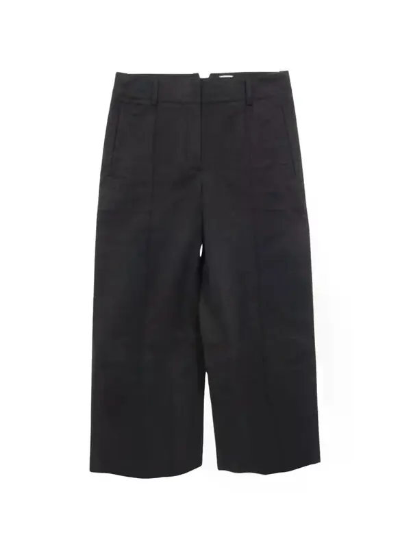 Hermès 2010s Cotton Wide Trousers