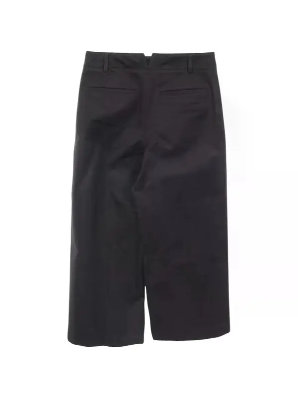 Hermès 2010s Cotton Wide Trousers