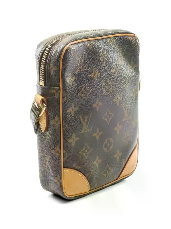 LOUIS VUITTON 2003 Mini Danube Monogram Canvas Shoulder Bag