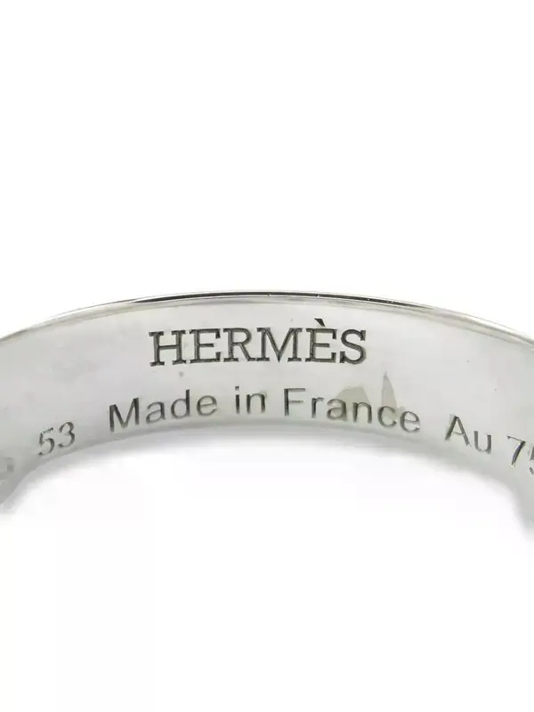 Hermès Diamond Chain Ring