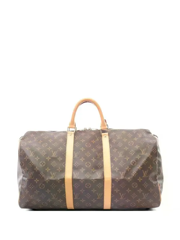 LOUIS VUITTON 2002 Keepall 50 Monogram Luggage