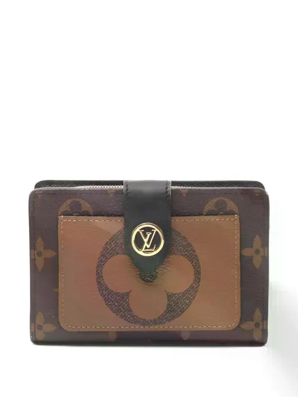 LOUIS VUITTON 10s Monogram-pattern Bifold Wallet - Brown