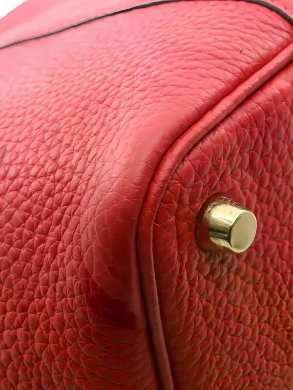 Hermès 2018 Leather Tote Bag - Red
