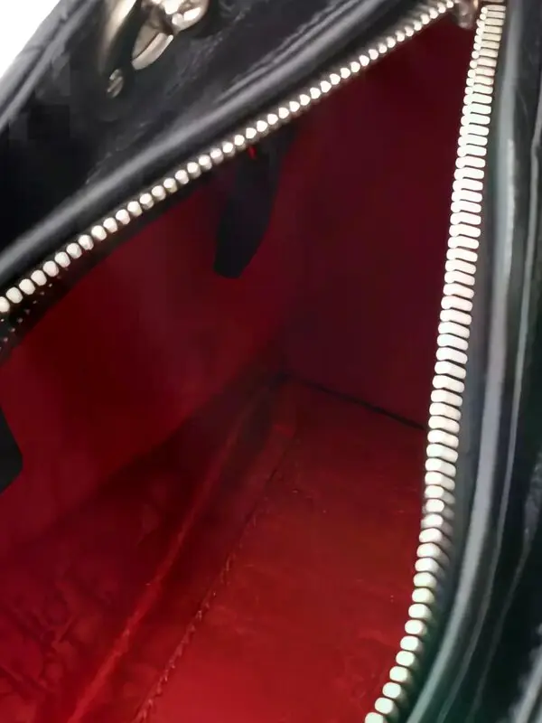 Dior 2010's Quilted Leather Tote Bag