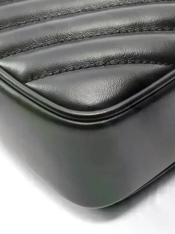 Saint Laurent Lou Chevron Leather Camera Bag