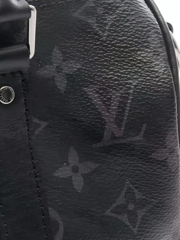LOUIS VUITTON 2010s Xs Reverse Monogram Eclipse Keepall Handbag