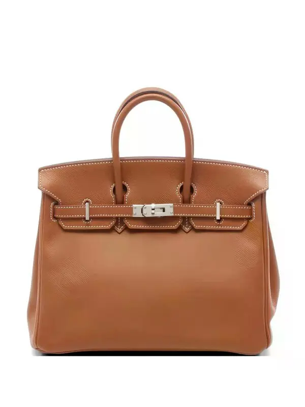 Hermès 2009 25 Birkin Leather Tote - Neutrals