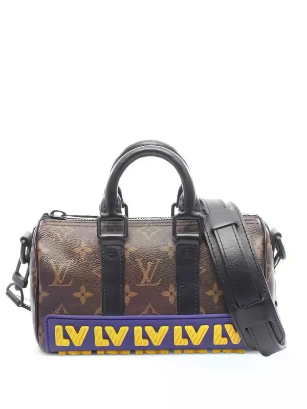 LOUIS VUITTON 2021 Xs Keepall Monogram Tote - Brown