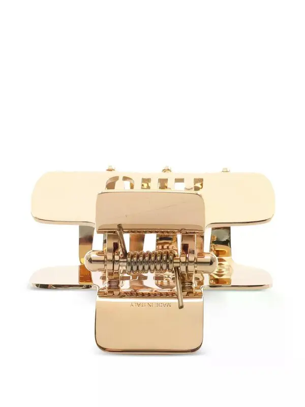 Miu Miu Logo Hair Clip
