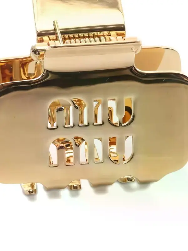 Miu Miu Logo Hair Clip