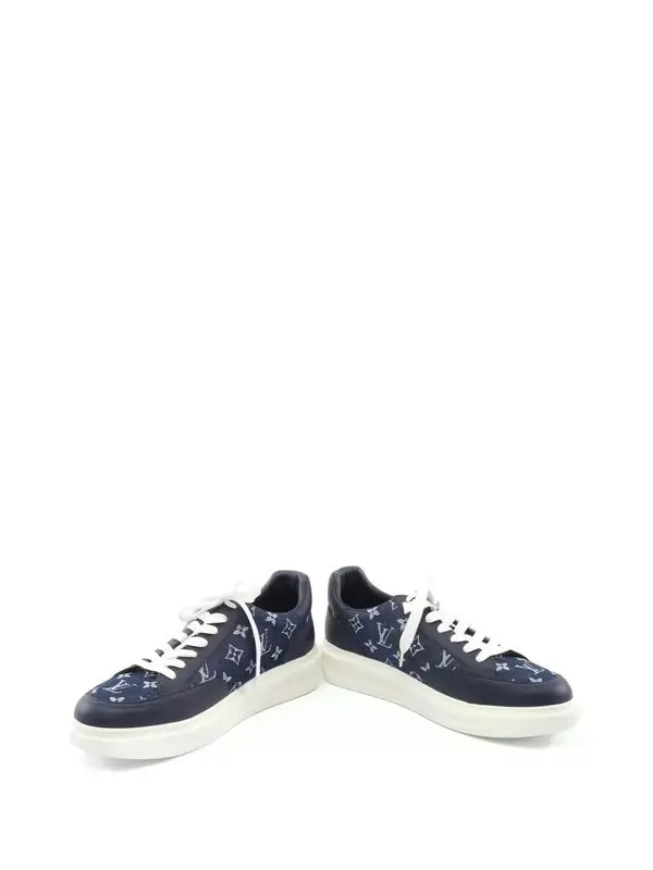 LOUIS VUITTON 2025 Monogram Leather Sneakers