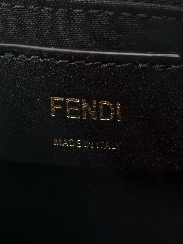 Fendi 1920s Ff-motif Leather Tote - Black